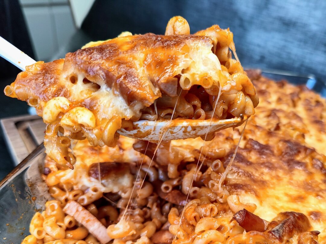 Macaroni - med pasta og pølser - Sydhavnsbloggen