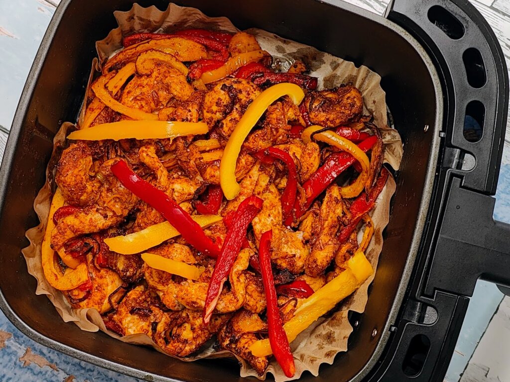Kyllingefajitas i airfryer - Sydhavnsbloggen