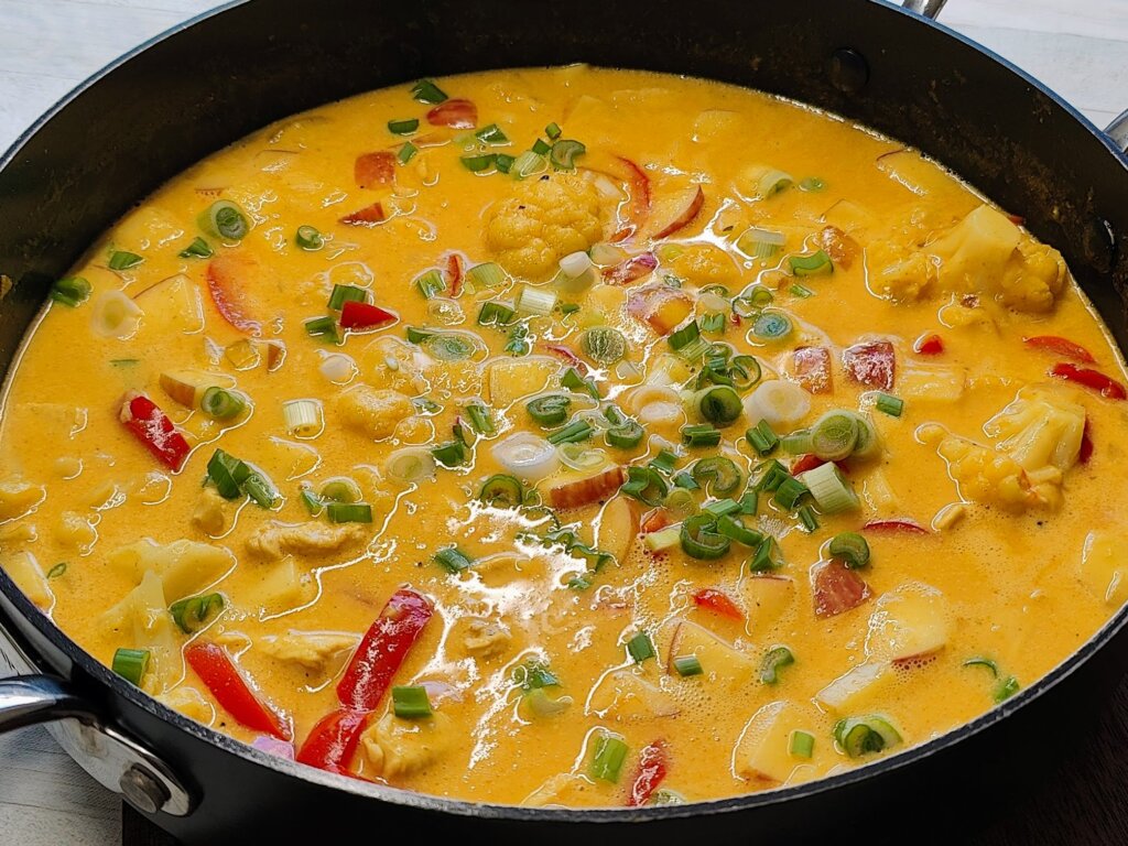 Kylling i karry med grøntsager - Sydhavnsbloggen